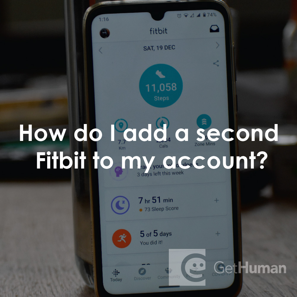 How Do I Add A Second Fitbit To My Account 